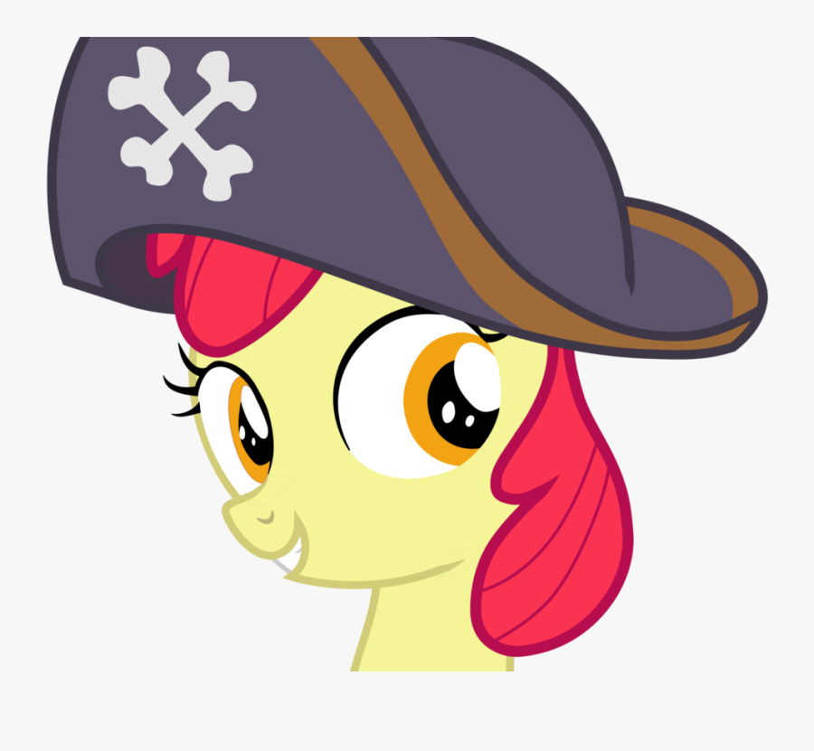 Pirate Hat Vector - My Little Pony Apple Bloom Pirate , Free ...