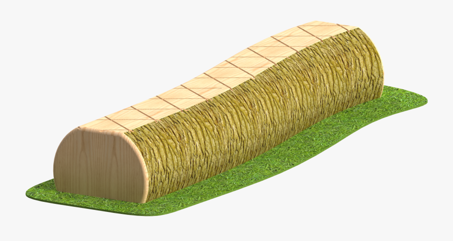 Tree Trunk Balance Beam - Hardwood , Free Transparent Clipart - ClipartKey