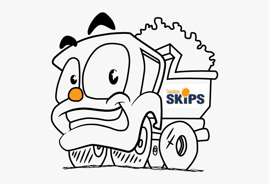 Cartoon Skip Truck - Skip Truck Clip Art , Free Transparent Clipart ...