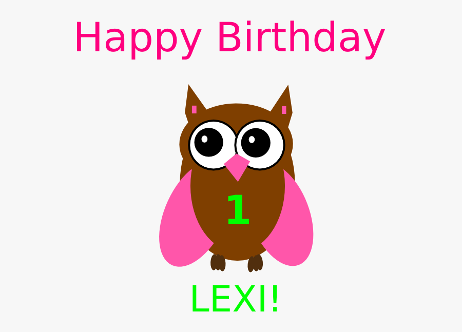 Clipart Birthday Owl - Happy Birthday Akka Png , Free Transparent ...