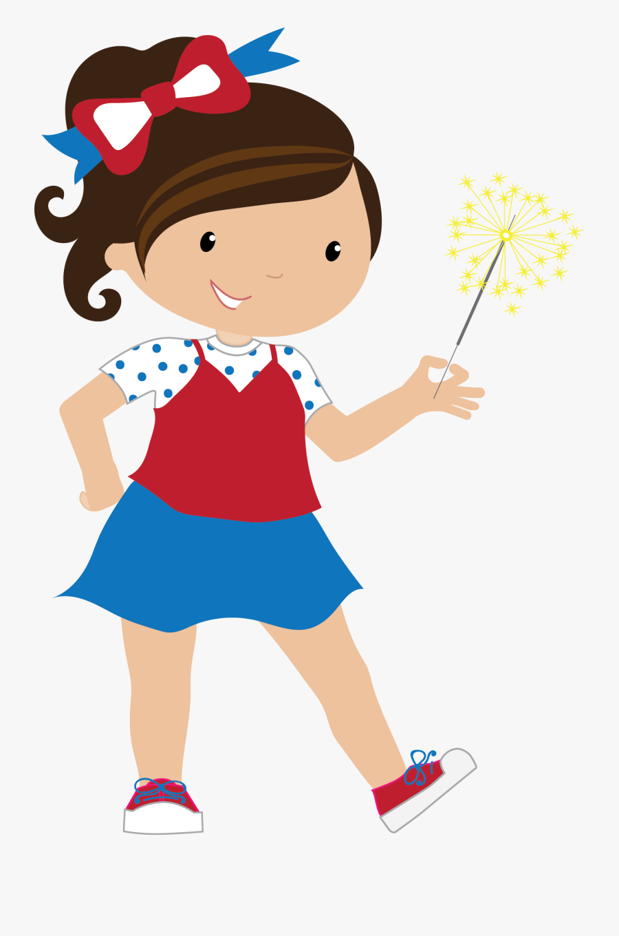 Red White And Blue Children Clipart , Free Transparent Clipart - ClipartKey
