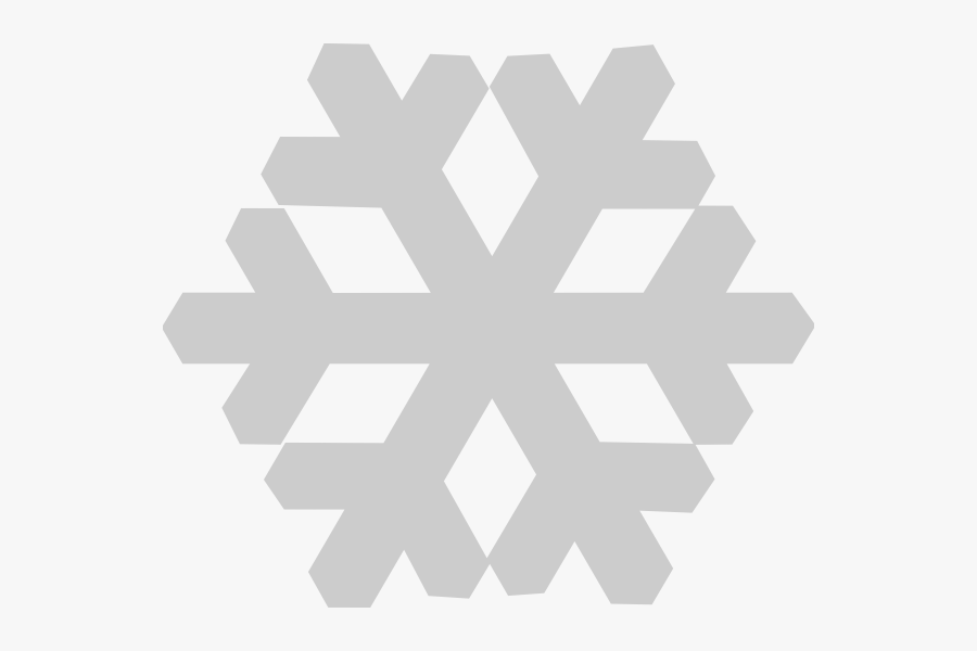 Snowflake Grey Clip Art At Clker - Snowflake Clip Art , Free ...