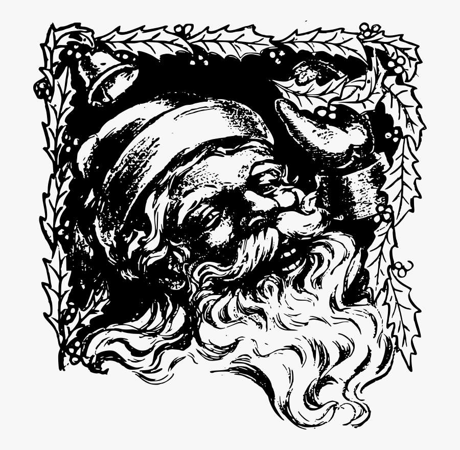 Laughing Santa Head - Santa Claus , Free Transparent Clipart - ClipartKey