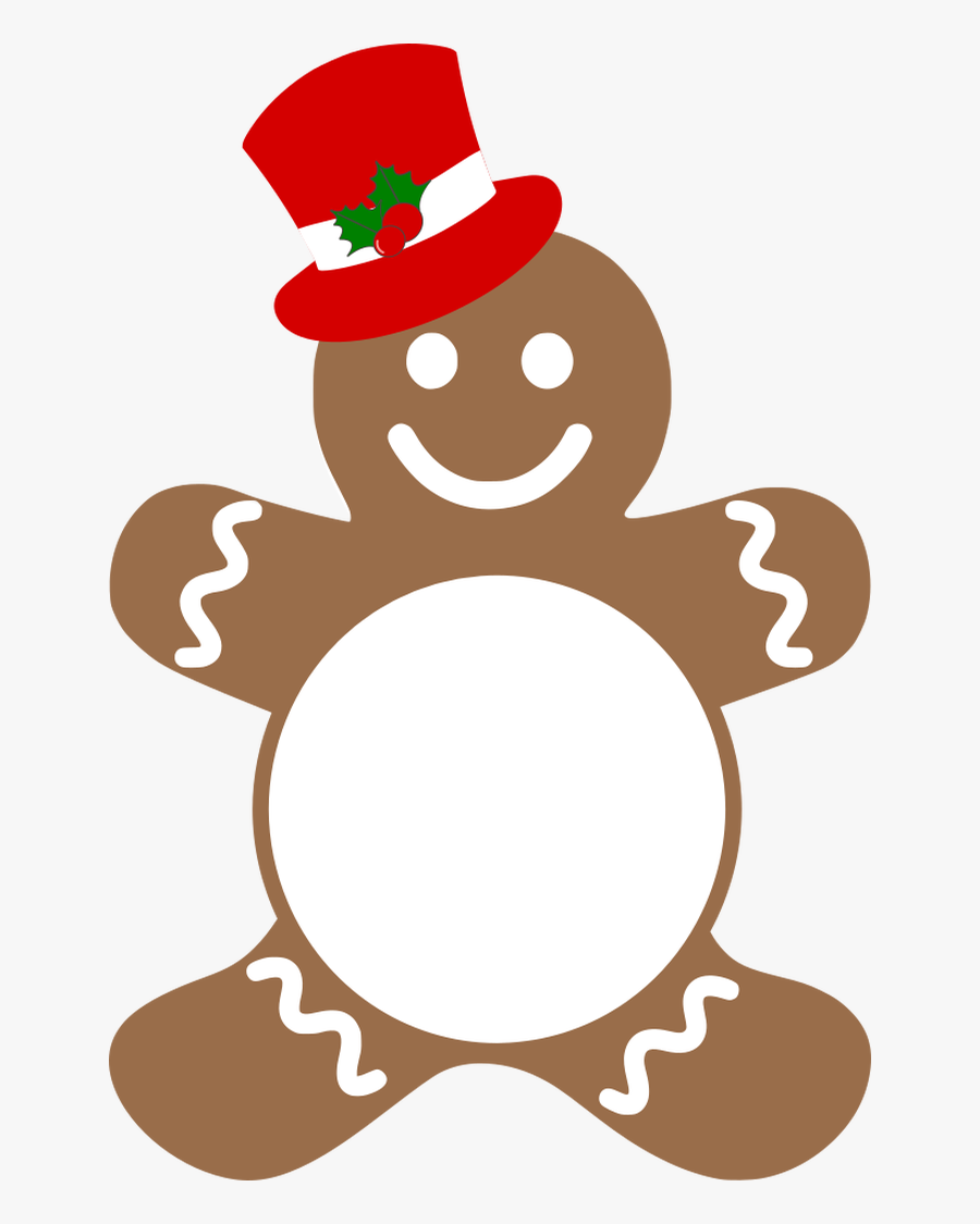 Gingerbread Man Vector Png , Free Transparent Clipart - ClipartKey