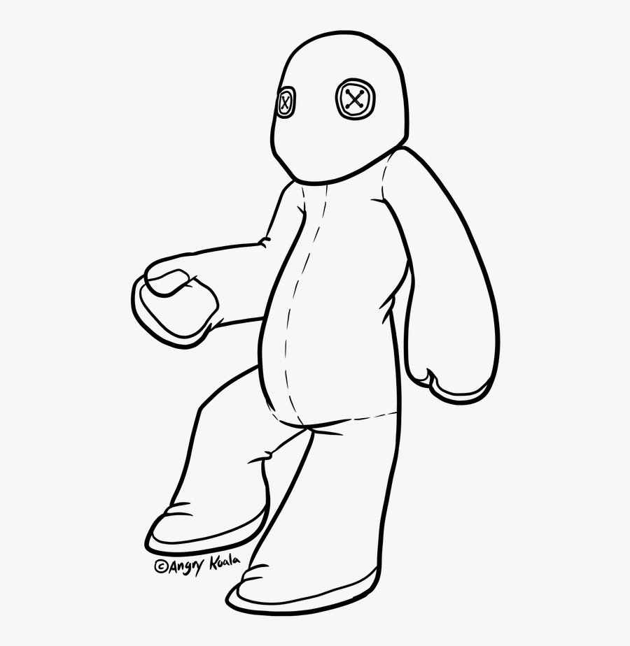 Free Lineart Stuffed Animals - Line Art , Free Transparent Clipart ...