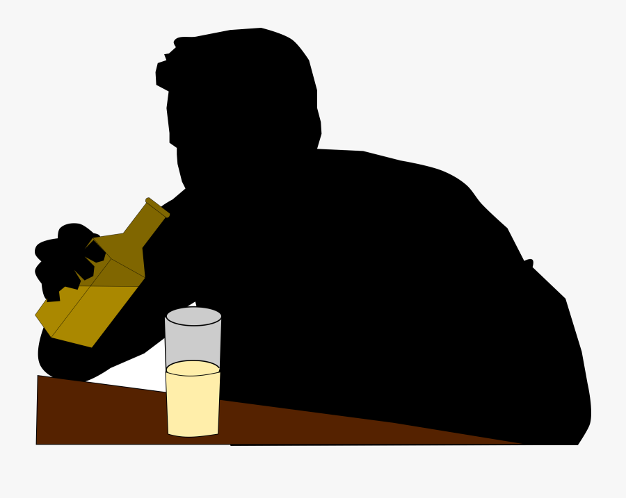 Alcohol Alcoholic Man Vector Clipart Image Free Stock - Alcoholic ...