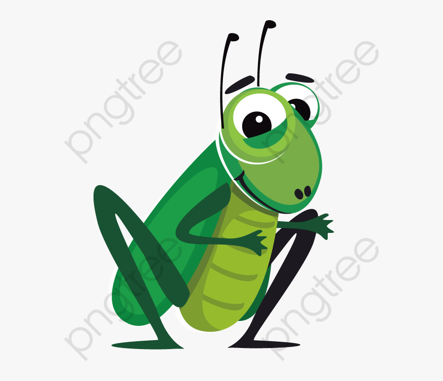 Bug Clipart Grass Hopper Grass Hopper - Grillo Png , Free Transparent ...