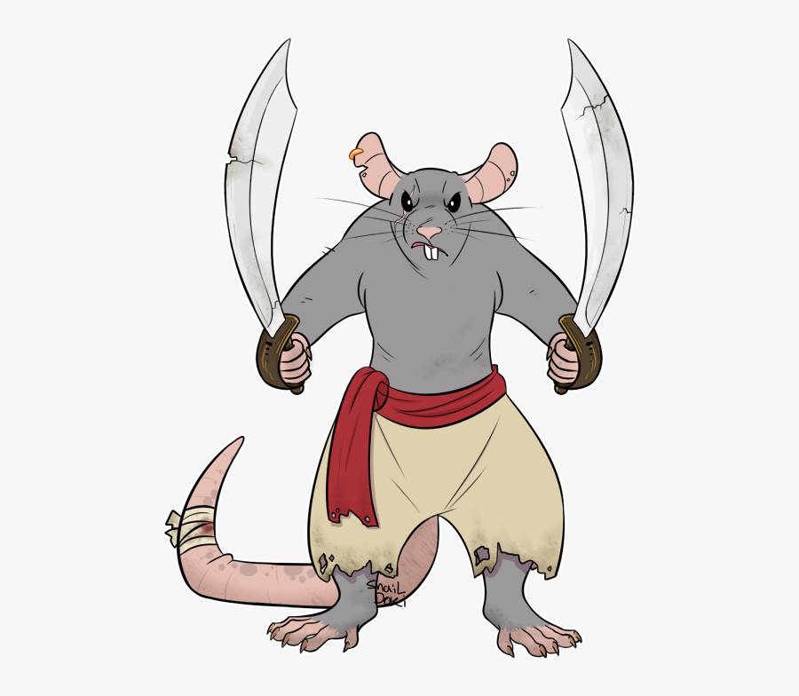Rodent Clipart Evil Rat - Cartoon , Free Transparent Clipart - ClipartKey