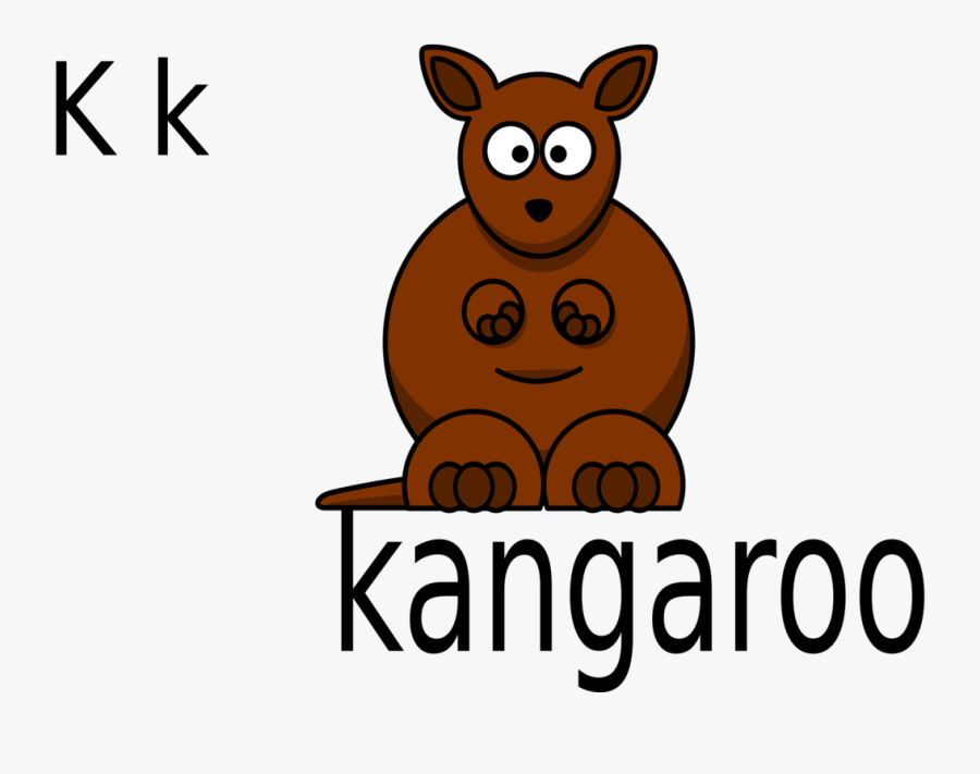 K For Kangaroo - K Kangaroo , Free Transparent Clipart - ClipartKey