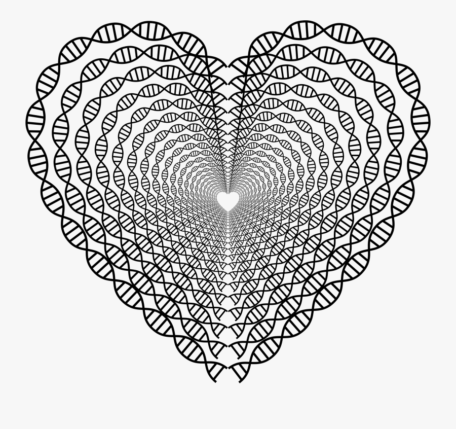 Dna Helix Heart Tunnel Image Transparent Stock - Portable Network ...