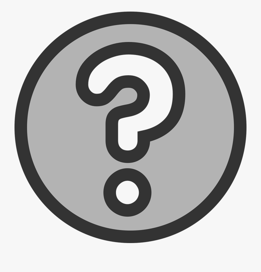 Question Face Question Mark Face Clipart - Translucent Question Mark ...
