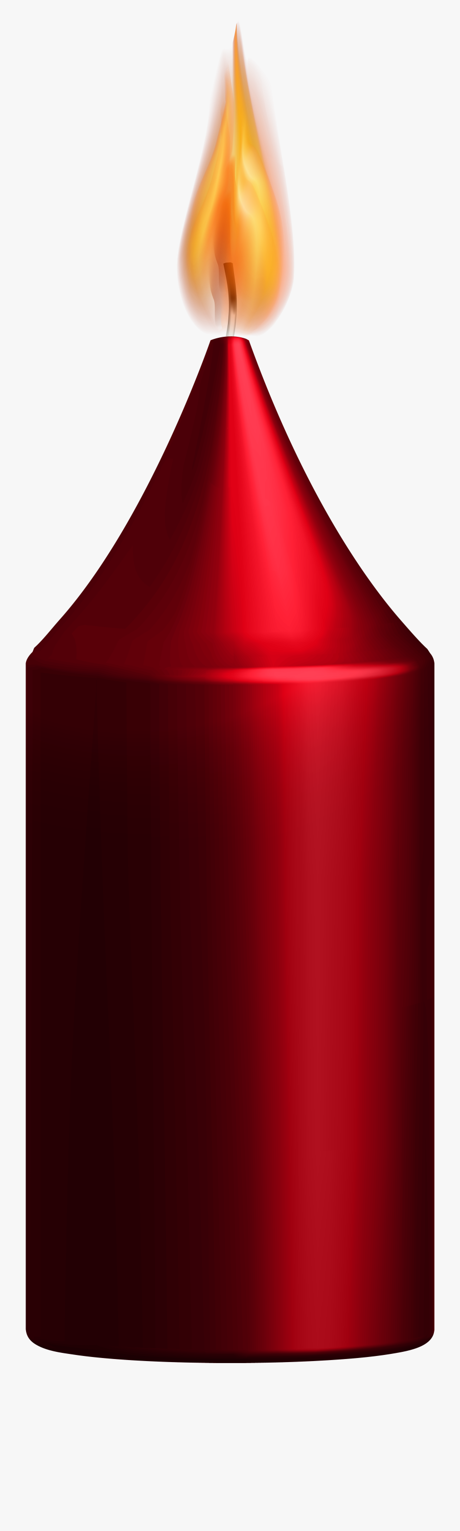 Red Candle Png Clip Art - Red Candle Clipart , Free Transparent Clipart ...