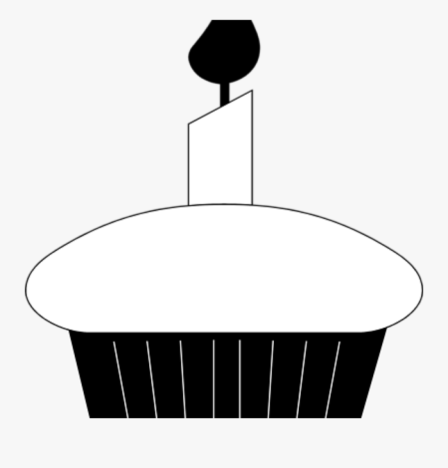 Birthday Candle Clipart Black And White Birthday Candle - Transparent ...