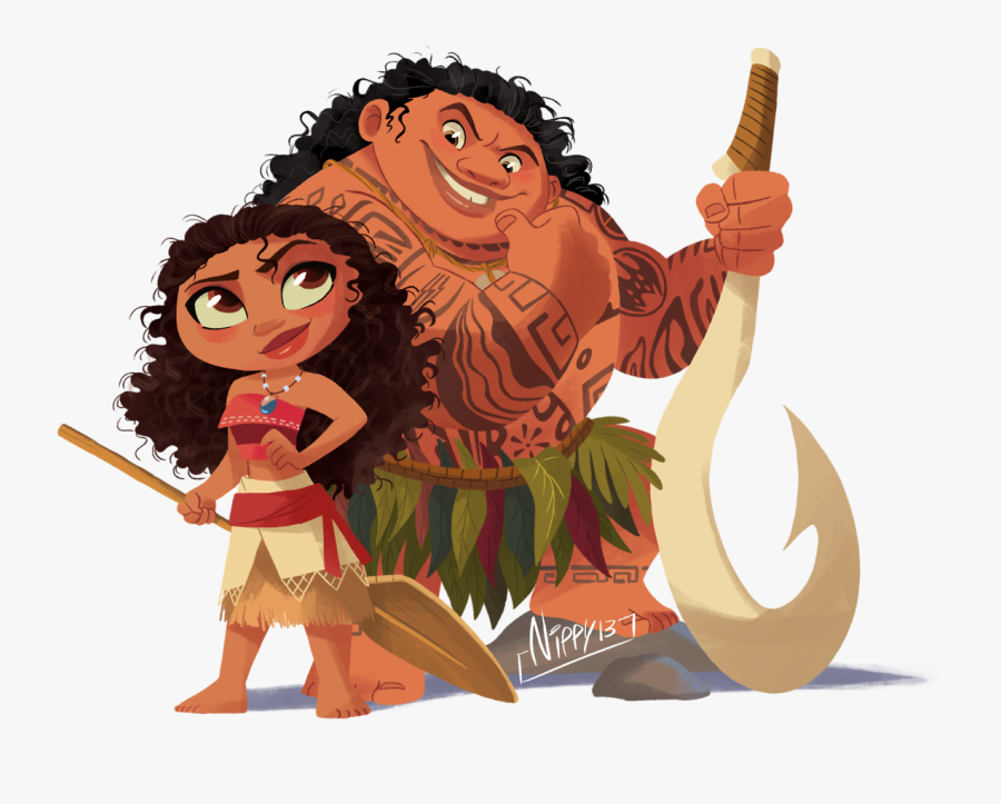 Moana Png Transparent - Moana Chibi , Free Transparent Clipart - ClipartKey