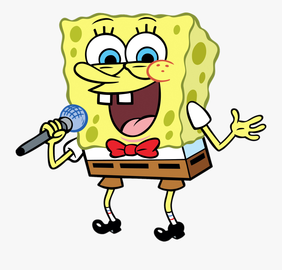 Spongebob Singing , Free Transparent Clipart - ClipartKey