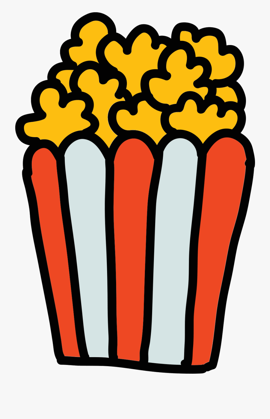 Cute Popcorn Icon Transparent , Free Transparent Clipart - ClipartKey