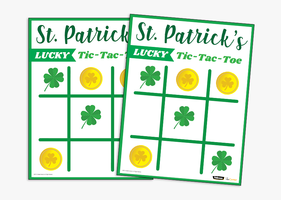 Patrick"s Day Tic Tac Toe Game - Circle , Free Transparent Clipart ...