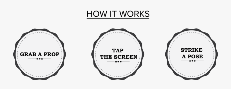 Clip Art Grab A Prop And Strike A Pose - Circle , Free Transparent ...