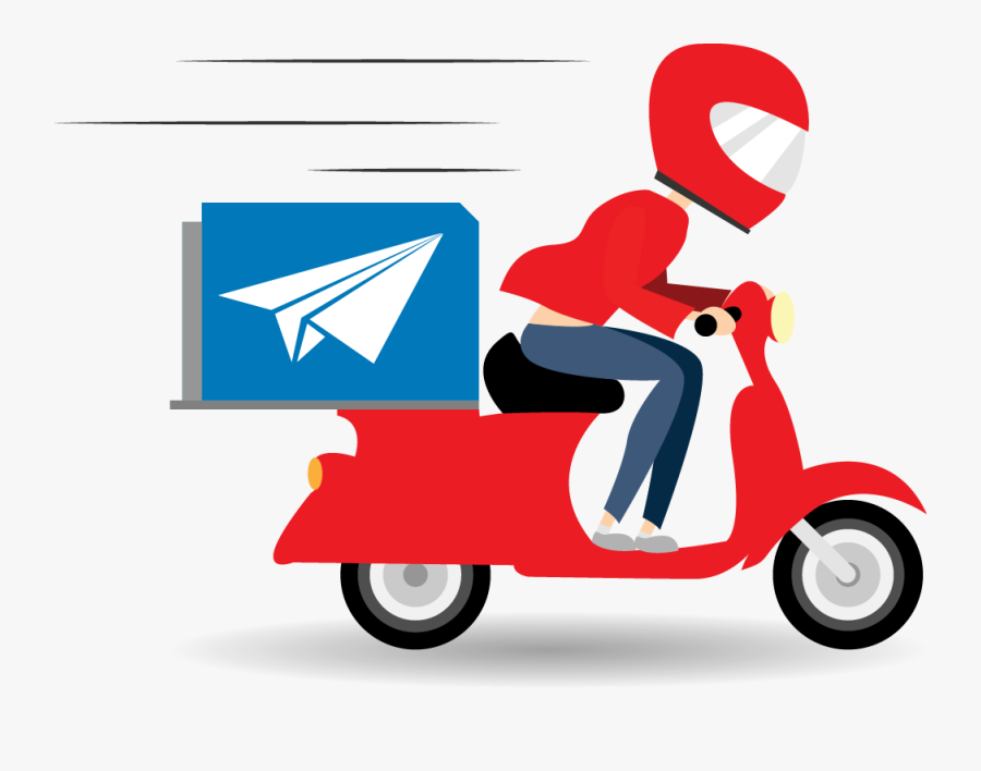 Delivery - Delivery Bike Icon Png , Free Transparent Clipart - ClipartKey