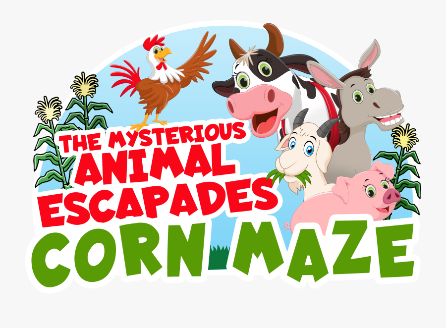 Cincinnati Corn Maze - Cartoon , Free Transparent Clipart - ClipartKey