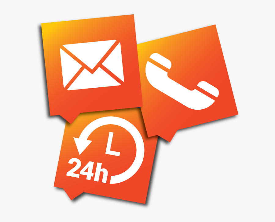 Contact-icon - Email Icon Circle Red , Free Transparent Clipart ...