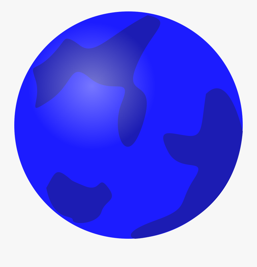 Globe Clipart Blue And Featured Illustration - Sphere , Free ...