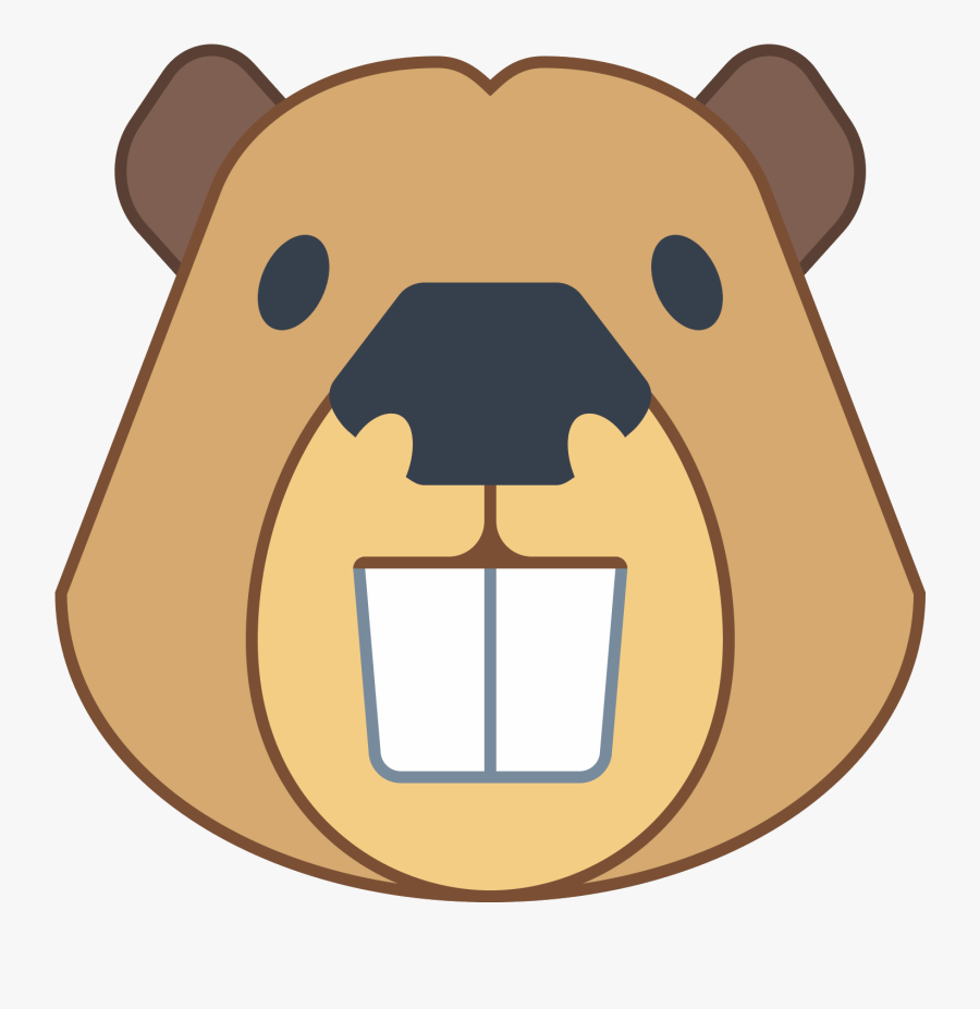 Beaver Clipart Emoji - Beaver Face Png , Free Transparent Clipart ...