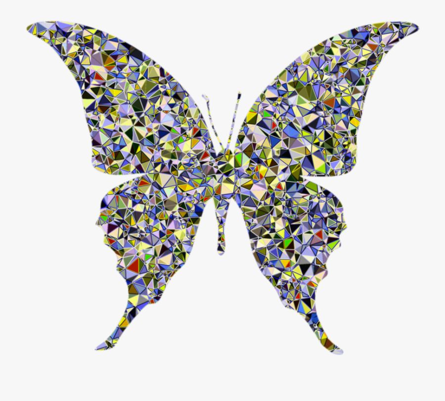 Butterfly,symmetry,moth - Psychedelic Butterfly Png , Free Transparent ...