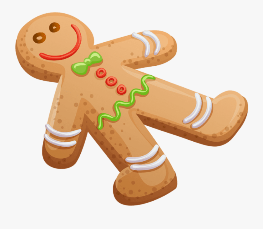 Transparent Gingerbread Man Png - Ginger Bread Man Png , Free ...
