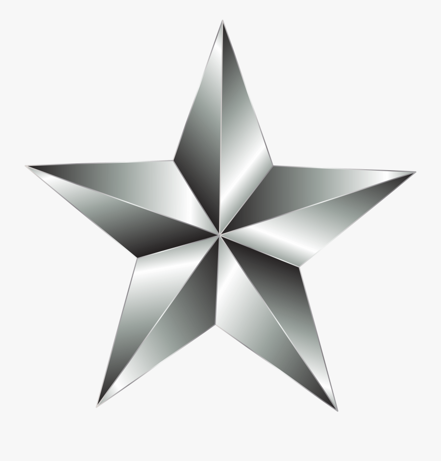 Angle,line,star - Silver Star Png , Free Transparent Clipart - ClipartKey