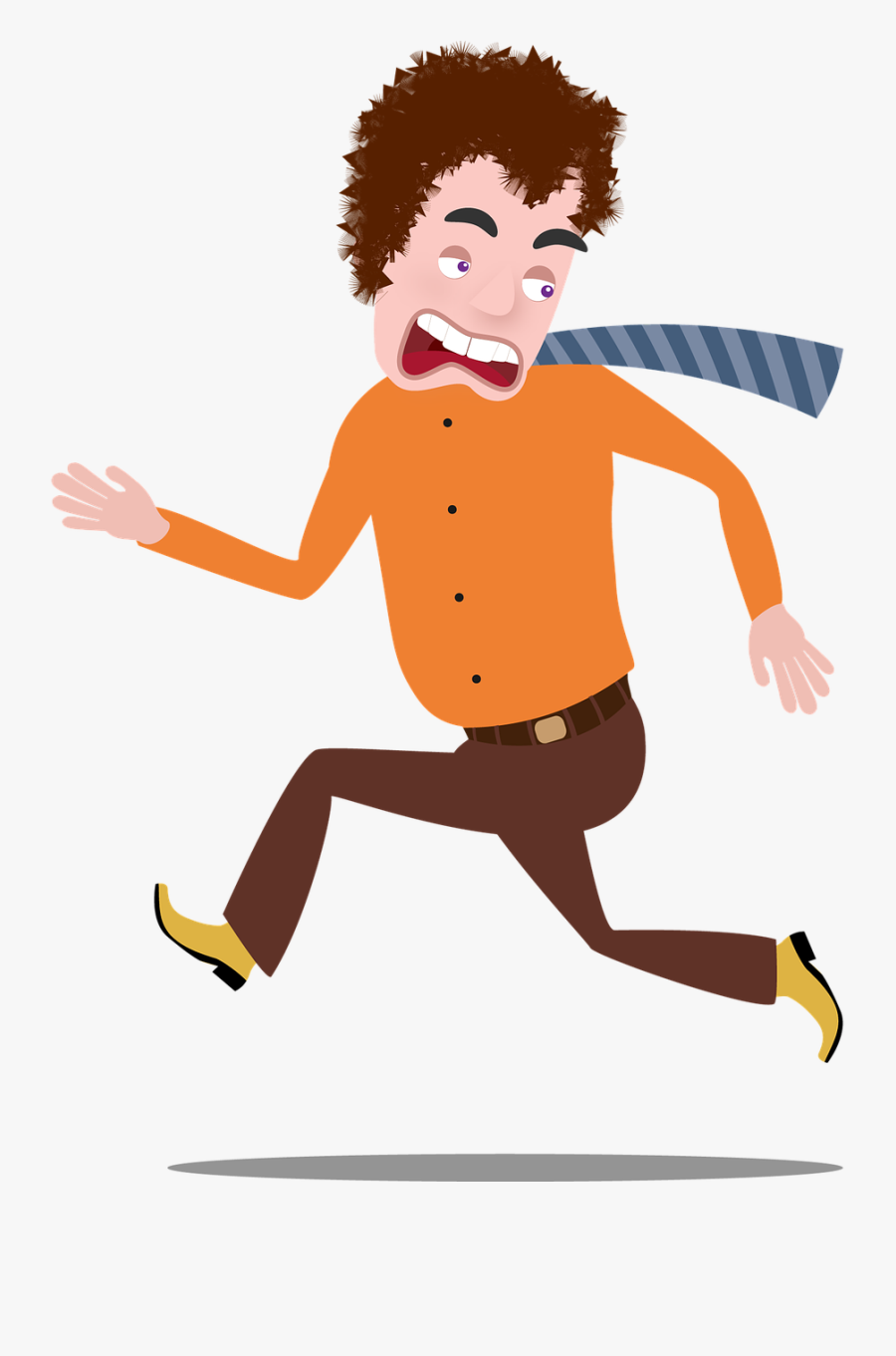 Man Run Cartoon - Man Running Cartoon Png , Free Transparent Clipart ...