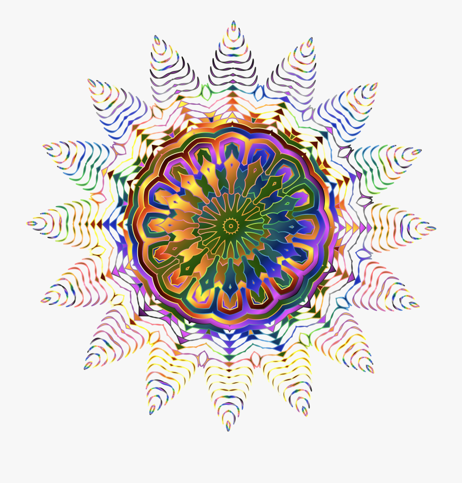 Prismatic Line Art Design 2 No Background Clip Arts - Cool Design No ...