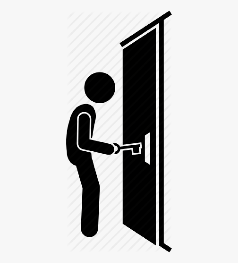 Door Locked Icon Transparent , Free Transparent Clipart - ClipartKey