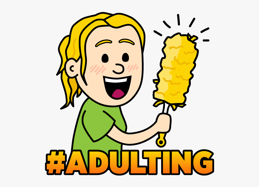 Swiffer Illustrated Messaging Sticker - Cartoon , Free Transparent ...