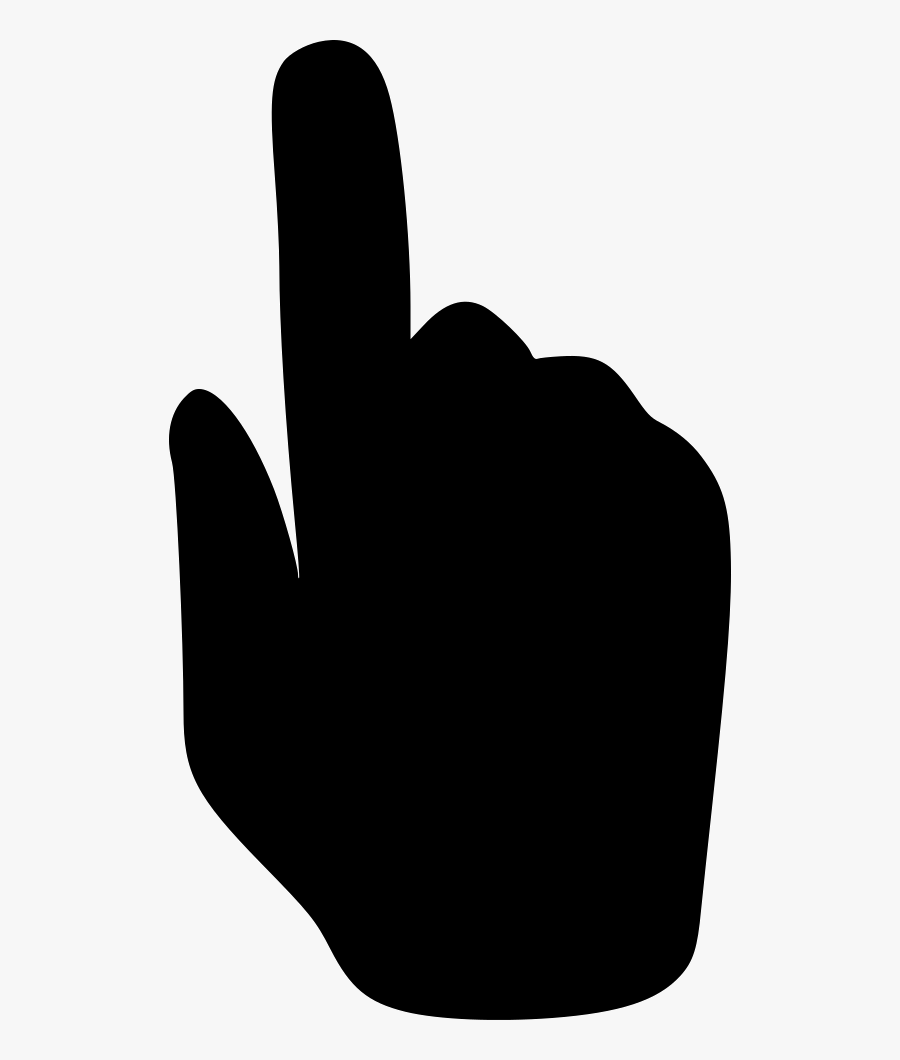 Transparent Finger Pointer Png - Pointer Hand Black Png , Free ...