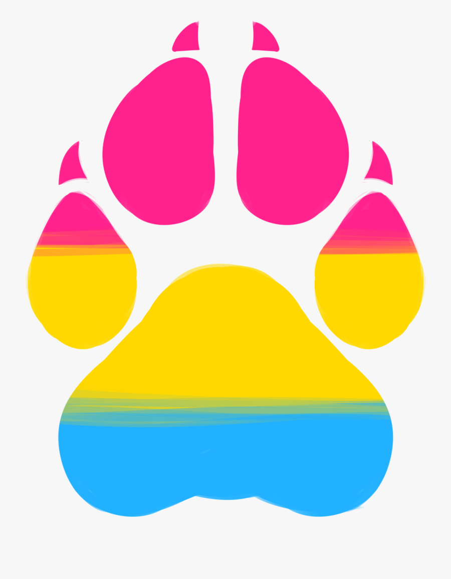Furry Bi Clipart , Png Download - Furry Paw Print , Free Transparent ...