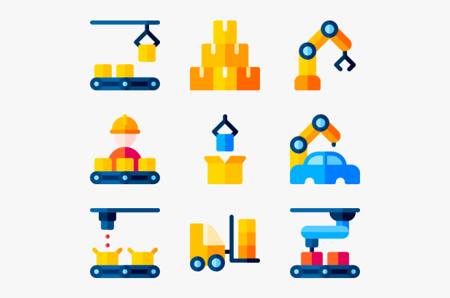 Mass Producction - Mass Production Black Icon , Free Transparent ...