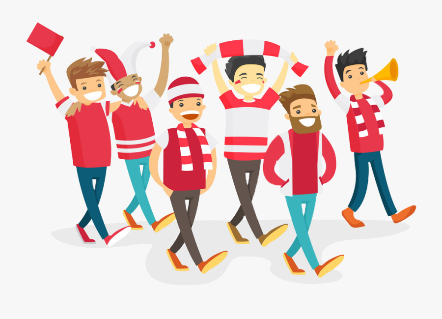Sports Fan - Football Fans Clip Art , Free Transparent Clipart - ClipartKey