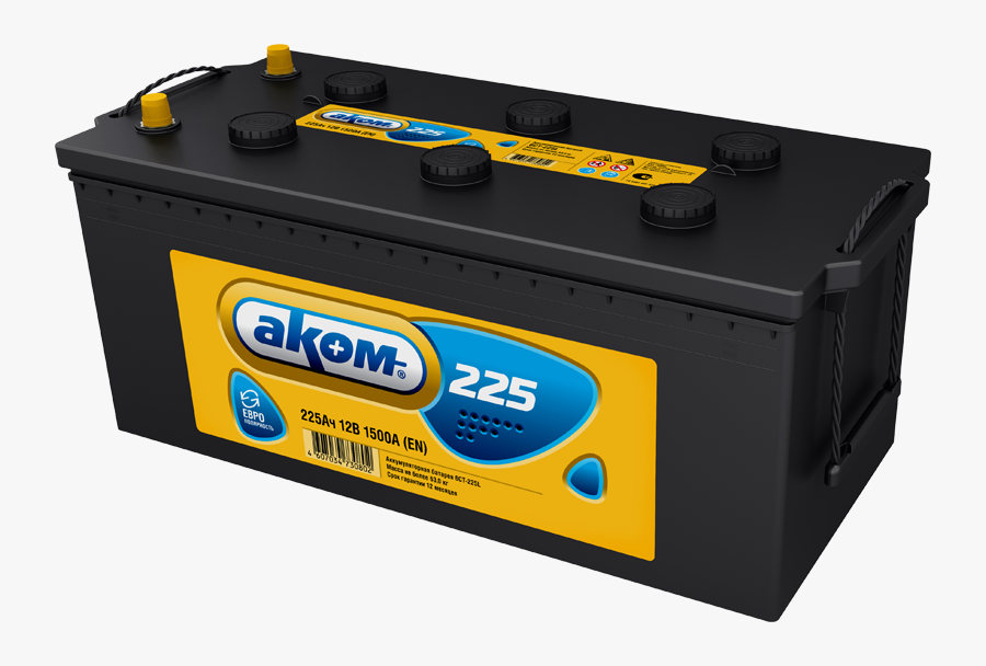 Automotive Battery Png - Akom , Free Transparent Clipart - ClipartKey