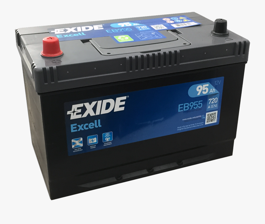 Automotive Battery Transparent Png - Exide Eb950 , Free Transparent ...