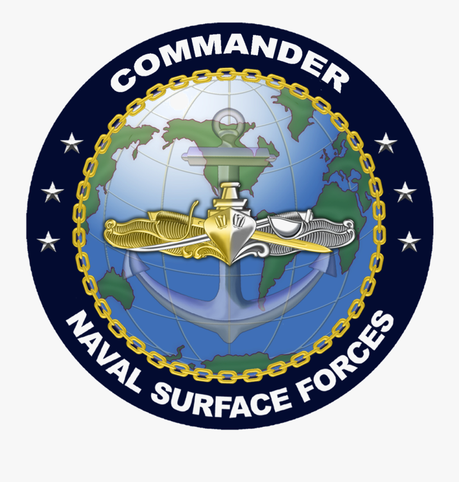 Commander Naval Surface Forces Logo/seal - College , Free Transparent ...