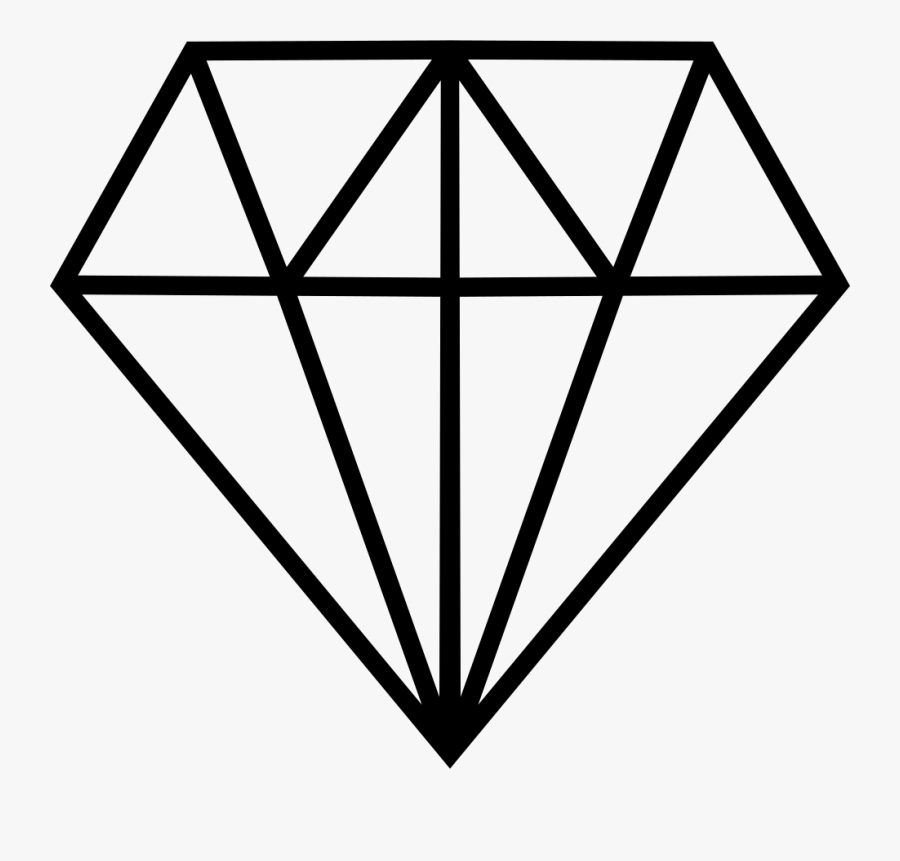 Outline Clipart Gemstone - Diamond Outline , Free Transparent Clipart ...