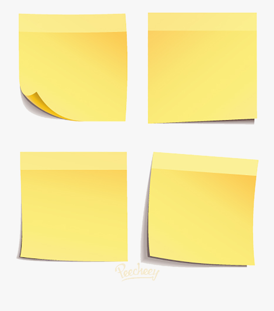 Paper Post-it Note Sticker Font - Window , Free Transparent Clipart ...