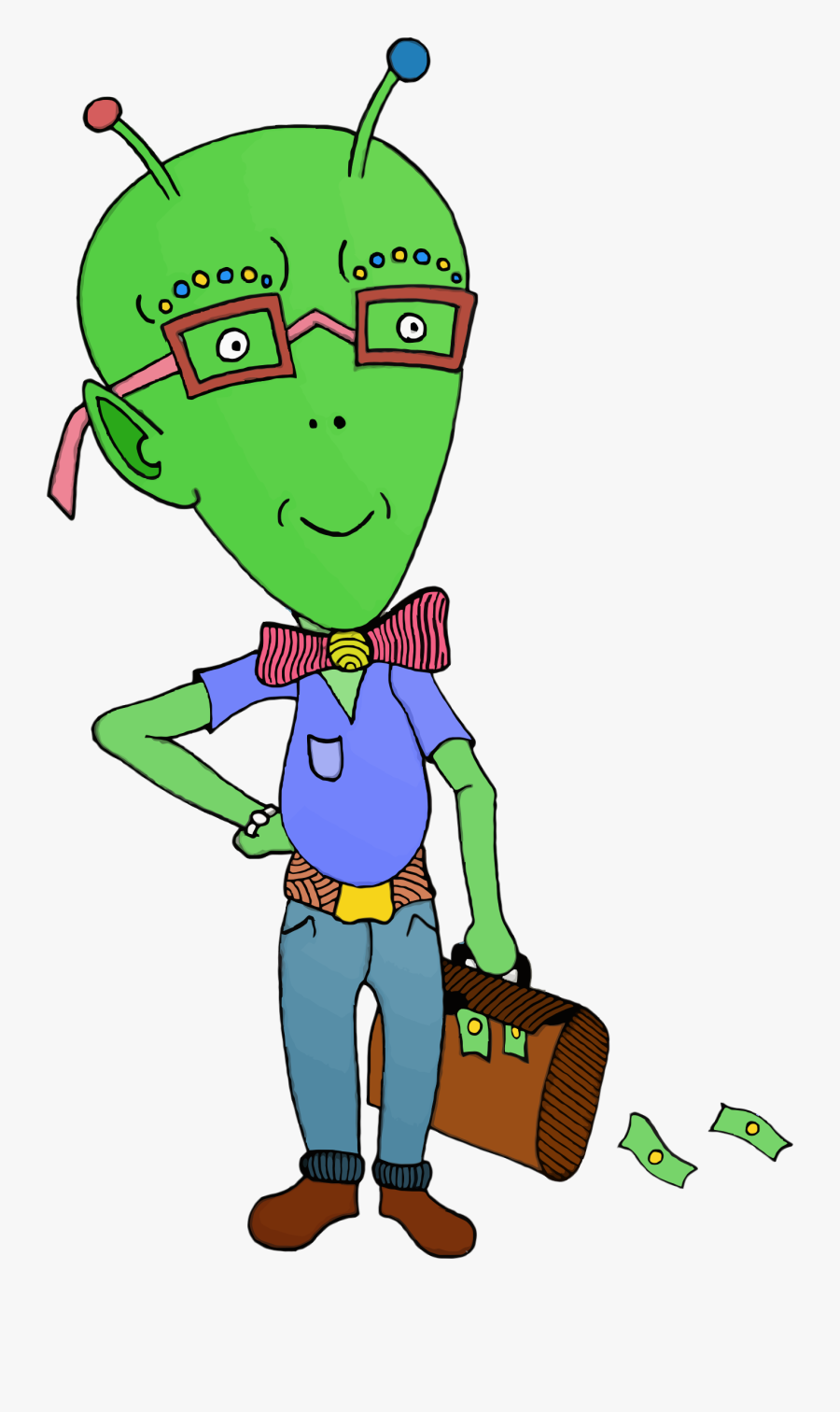 Hipster Alien Clip Arts - Martian Clipart , Free Transparent Clipart ...