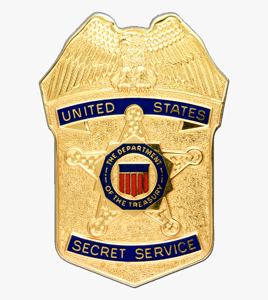 Clip Art Secret Agent Badge - Badge Us Secret Service Treasury ...