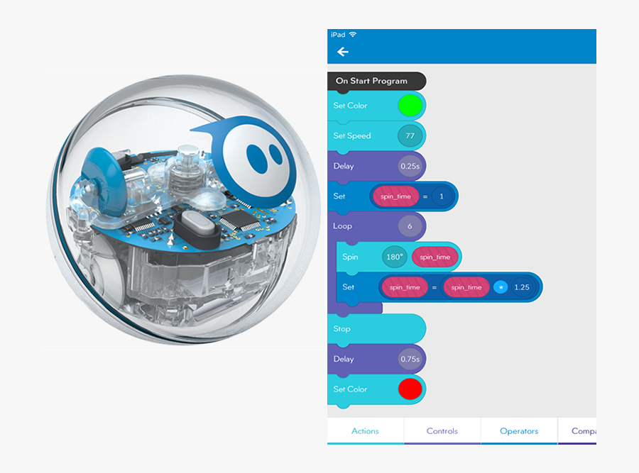 Transparent Programming Icon Png - Sphero Sprk , Free Transparent ...
