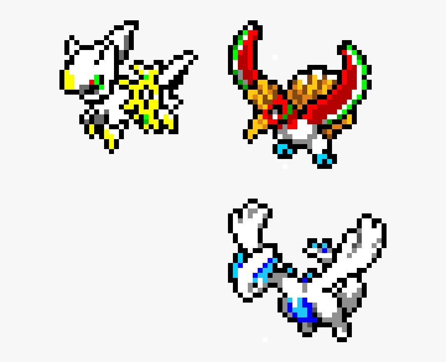 Ho Oh Pixel Art , Free Transparent Clipart - ClipartKey