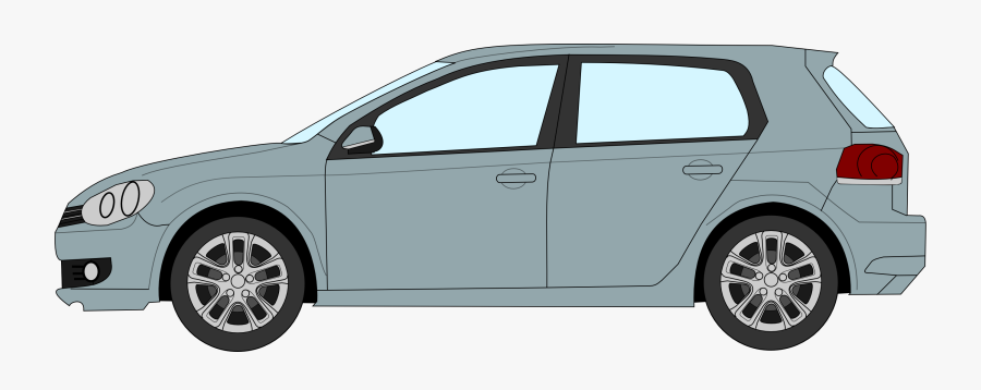 Filevw Golf 6 Profile Drawing - Vw Golf Clipart , Free Transparent ...