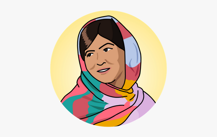 Malala - Girl , Free Transparent Clipart - ClipartKey