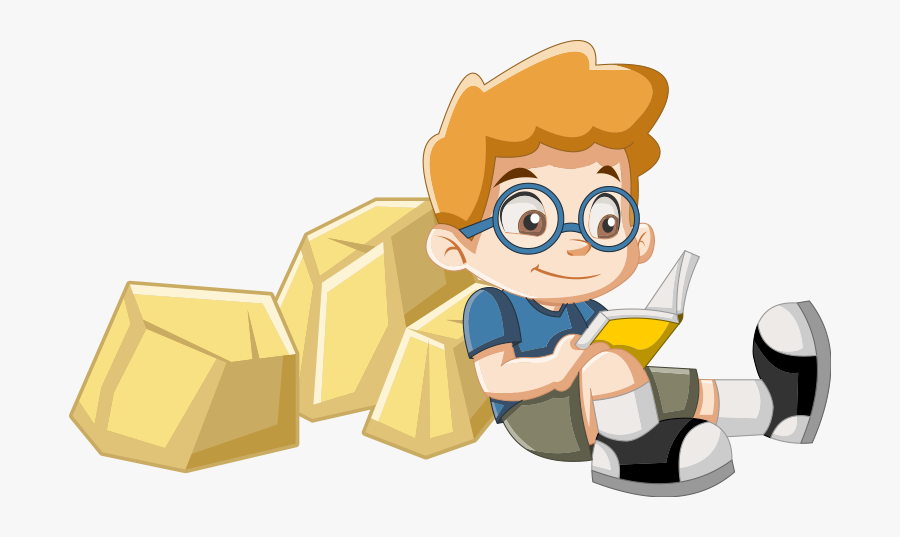 Animated Boy Reading Png , Free Transparent Clipart - ClipartKey